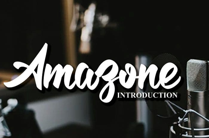 Amazone Calligraphy Font