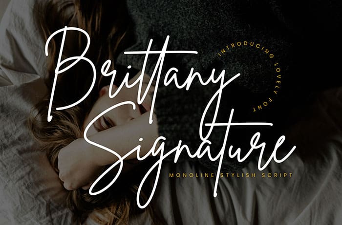 Brittany Script Font