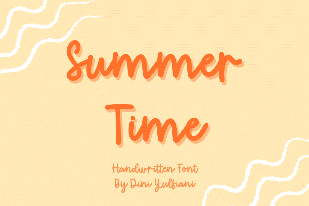 Summer Time Font