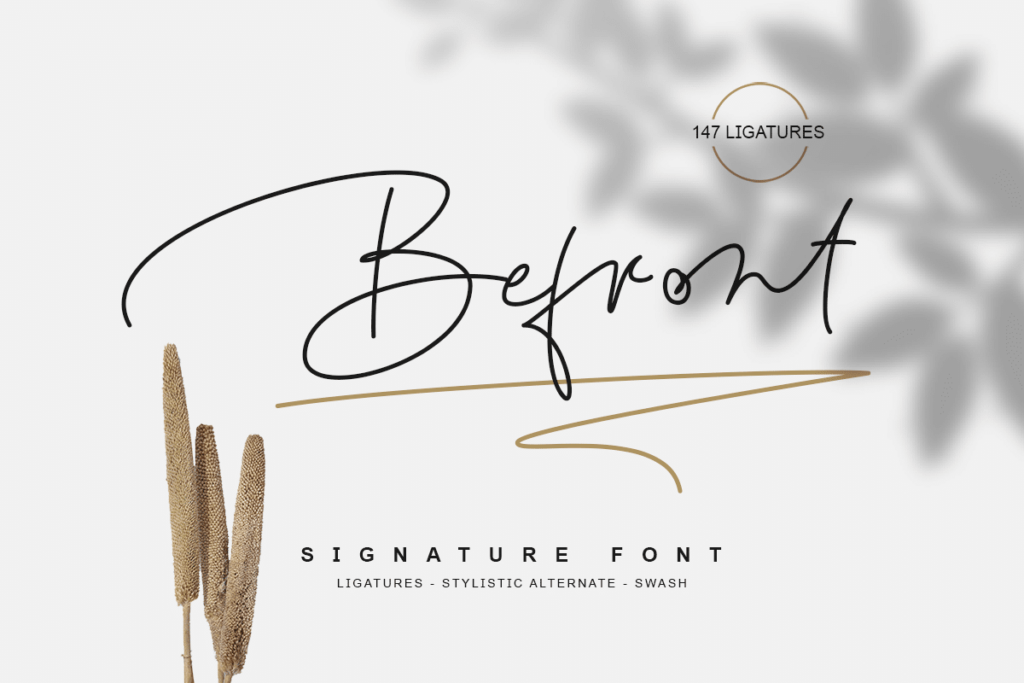 85+ Best Free Sign Fonts