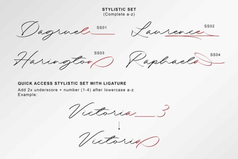 Brigend Signature Font