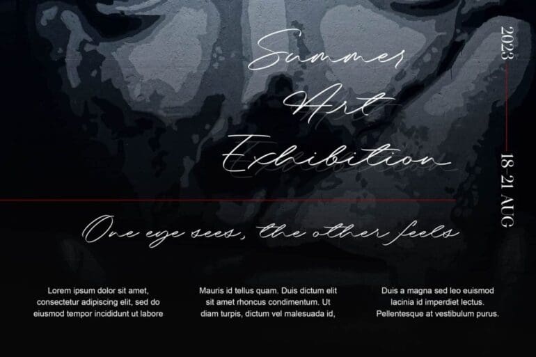 Brigend Signature Font