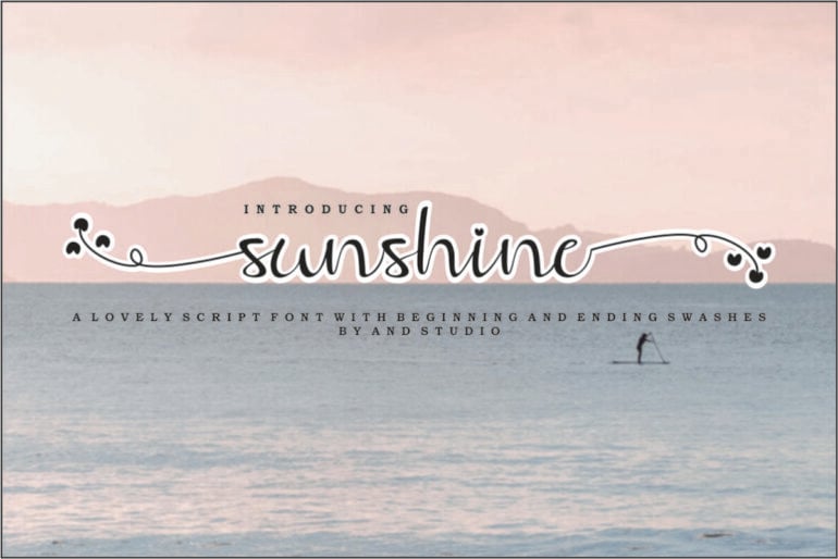 Sunshine Font