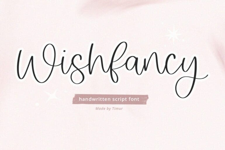Wishfancy Handwritten Font