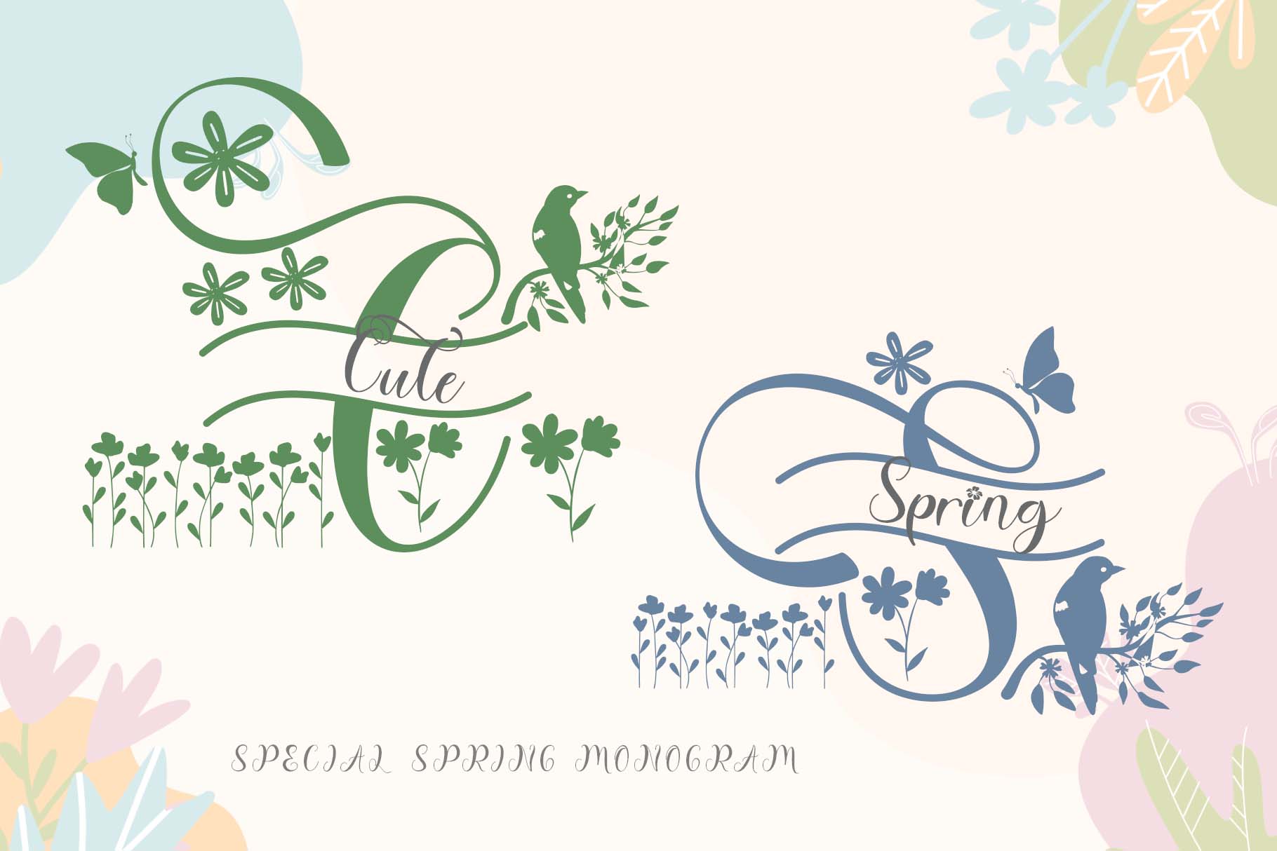 Cute Spring Font - Fancy Fonts