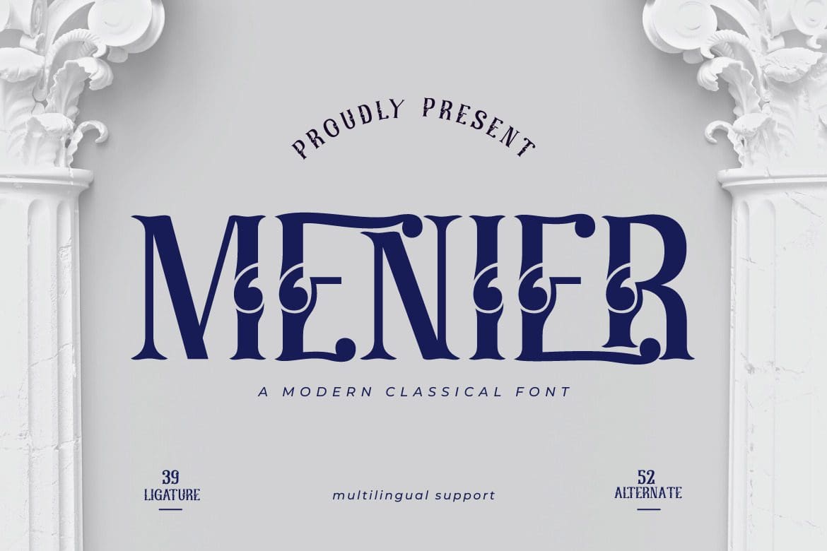 Menier Font