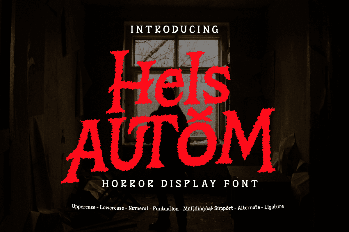 Hels Autom Horror Font