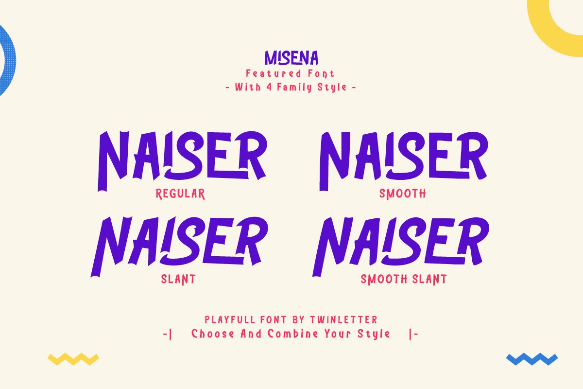 Misena Playful Font
