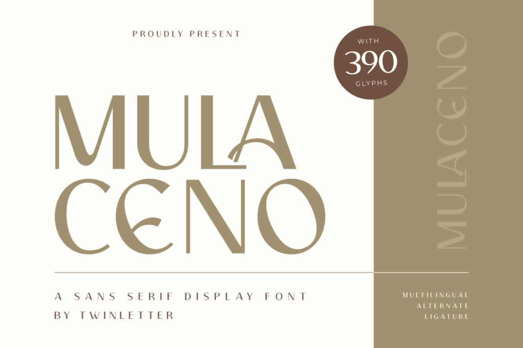Mulaceno Display Font