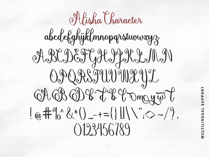 Alisha Font