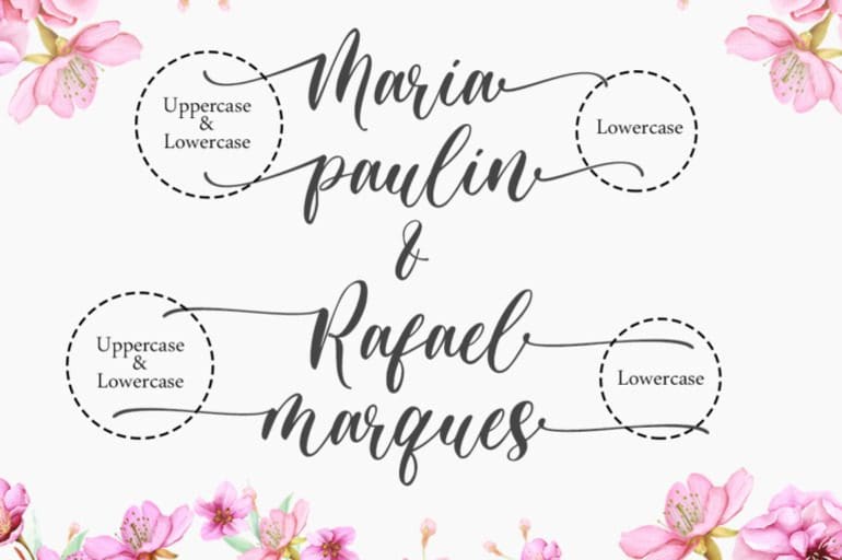 Pretty Smile Calligraphy