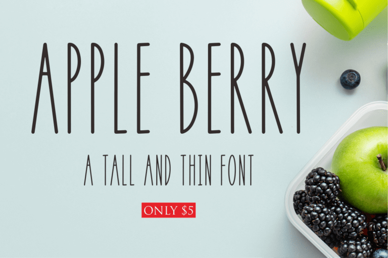 Apple Berry Font