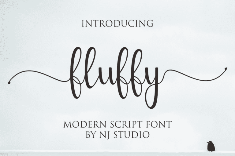 Fluffy Font