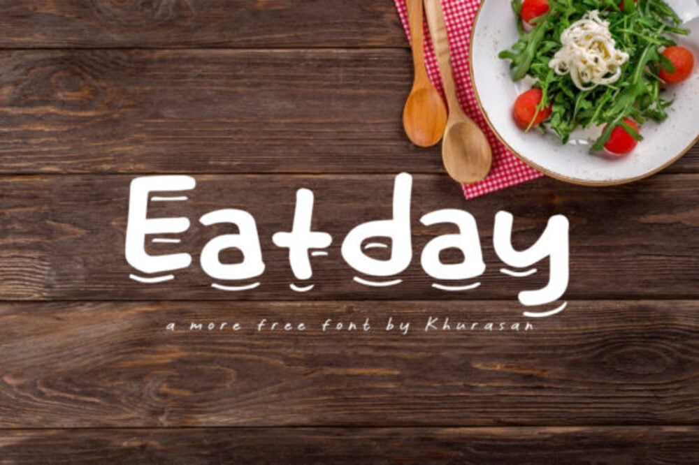 38+ Best Free Food Fonts