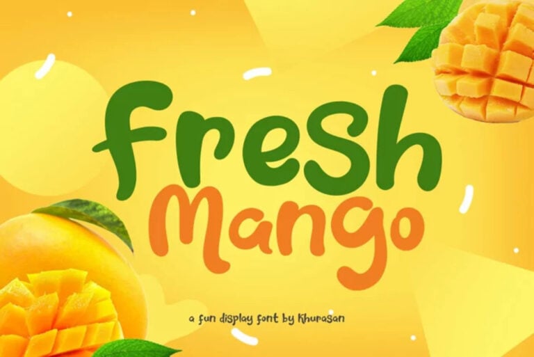 Fresh Mango Font