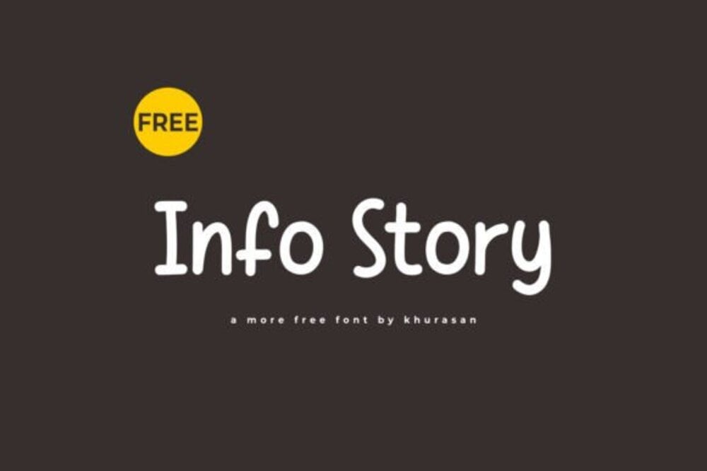 Info Story Font