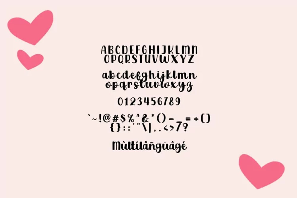 Quick Peach Font