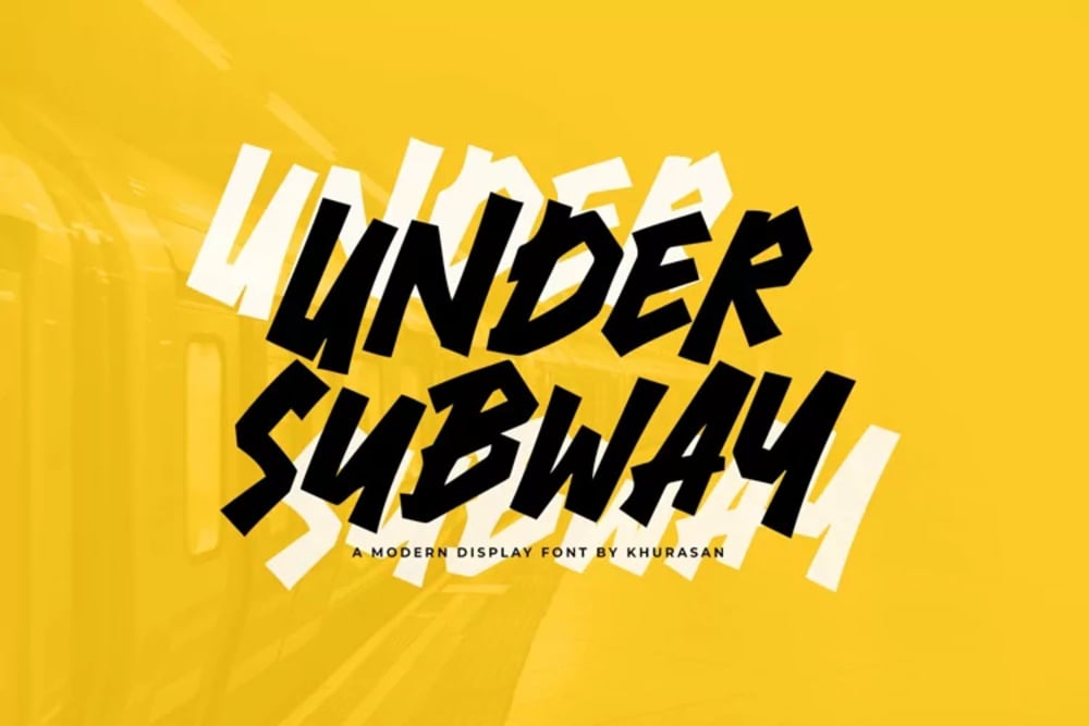Under Subway Font