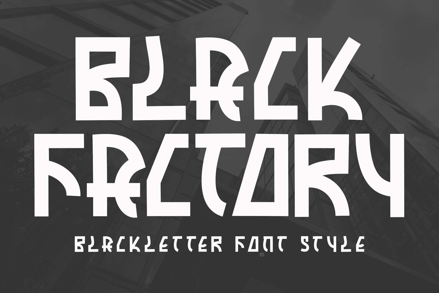 Black Factory Font