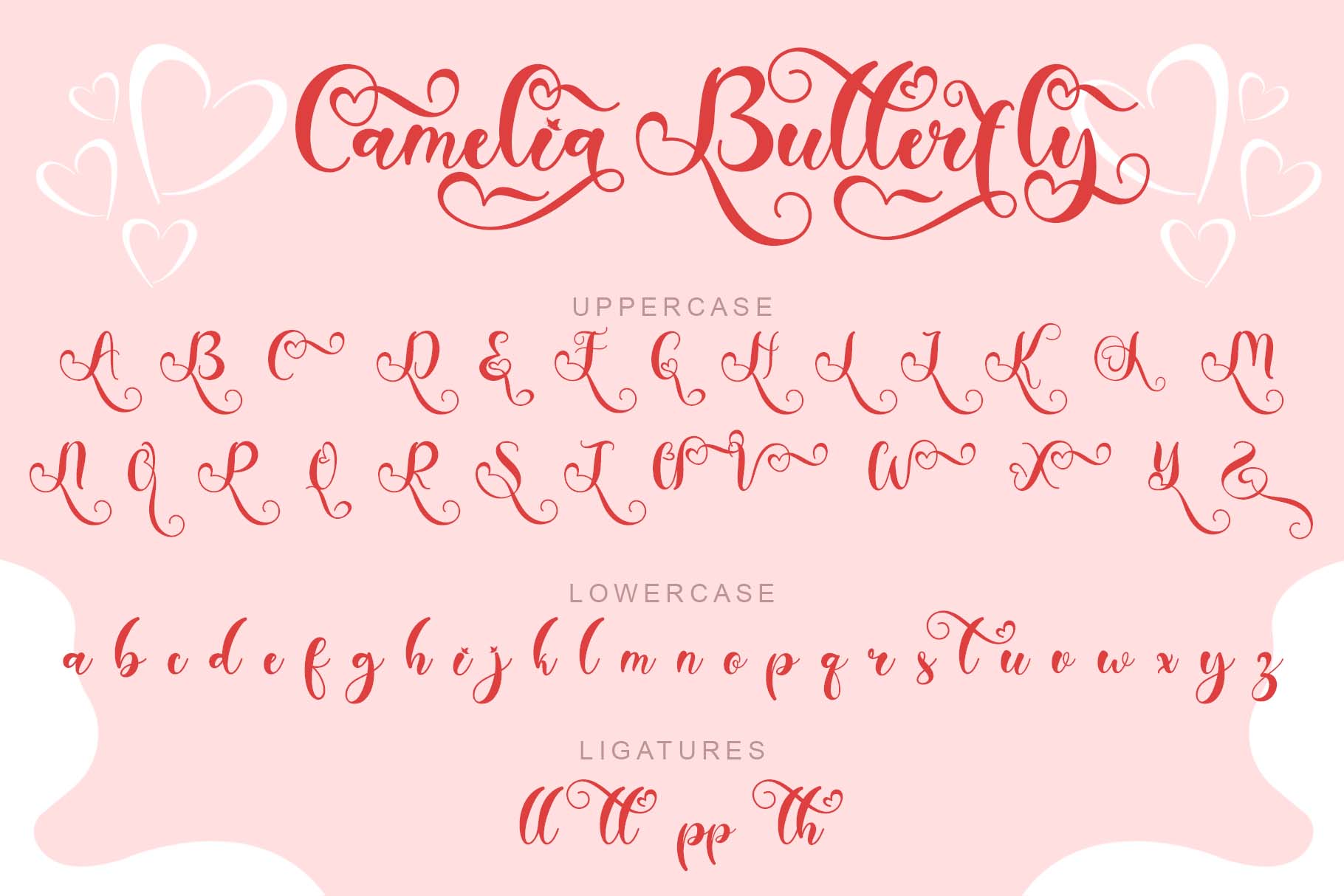 Camelia Butterfly Font