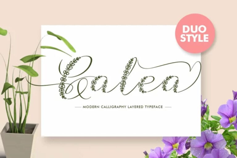Bella Millies Display Font